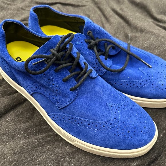 Diesel | Shoes | Diesel Prime Time Blue Suede Shoes | Poshmark
